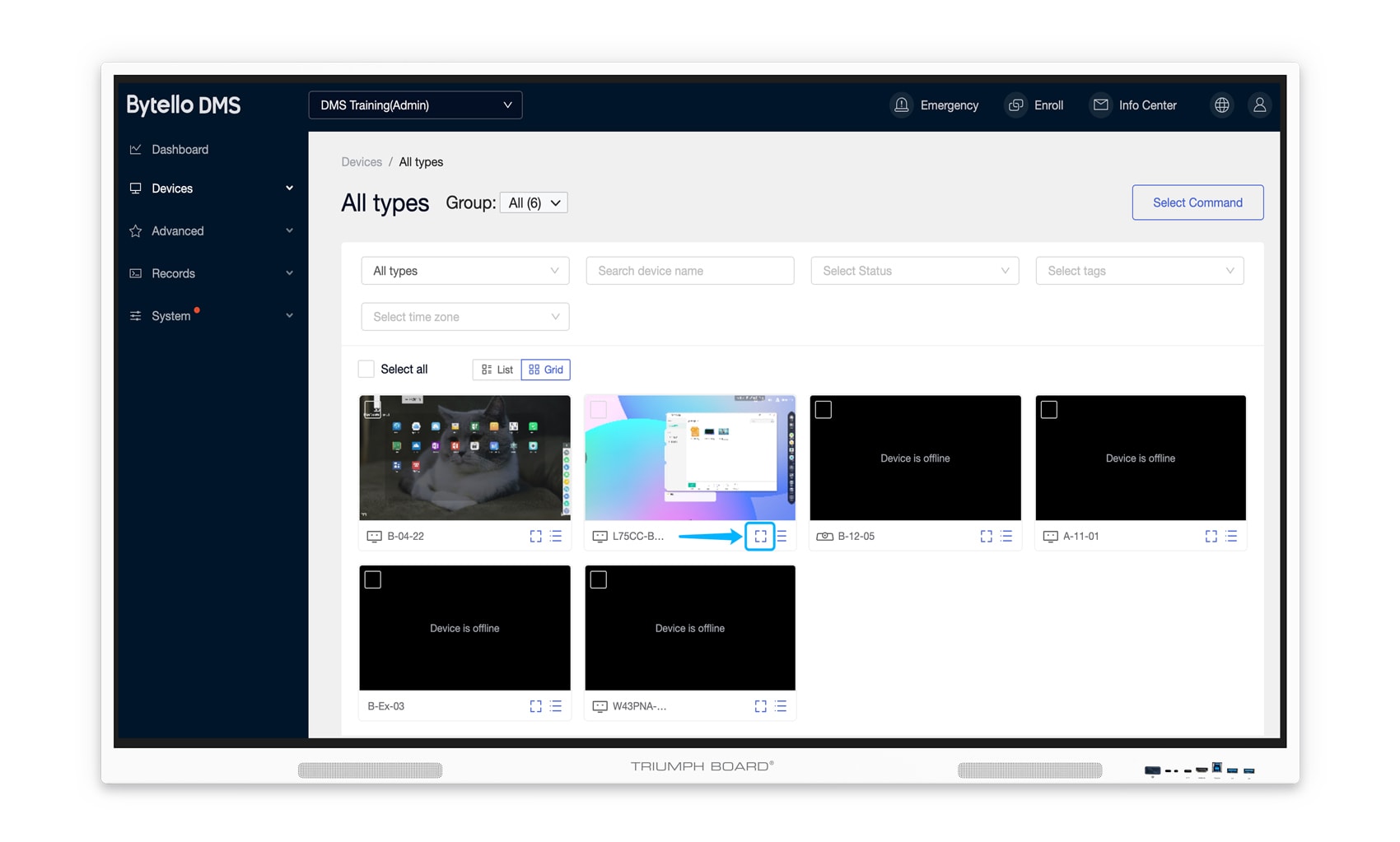TRIUMPH BOARD presents Remote Management System – Bytello DMS | TRIUMPH BOARD